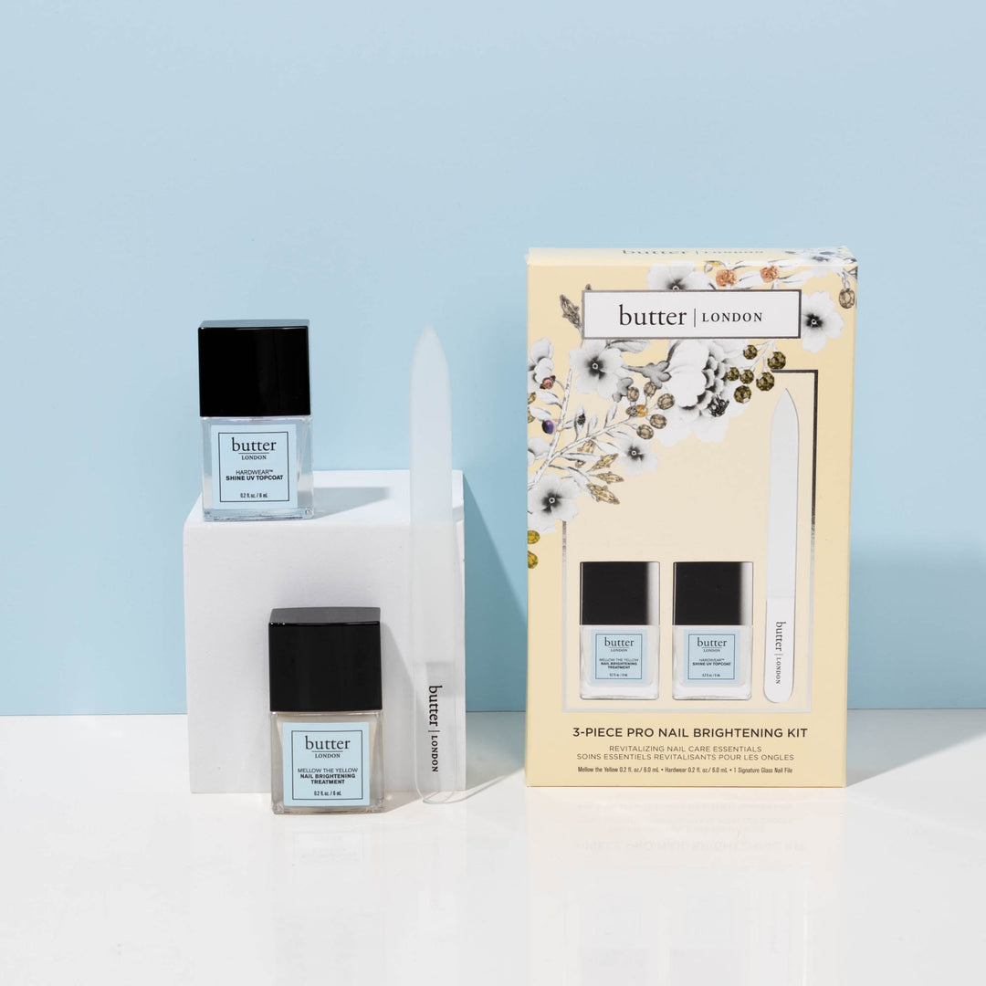 Nail Brightening Kit - Pro 3-Piece for Lustrous Nails